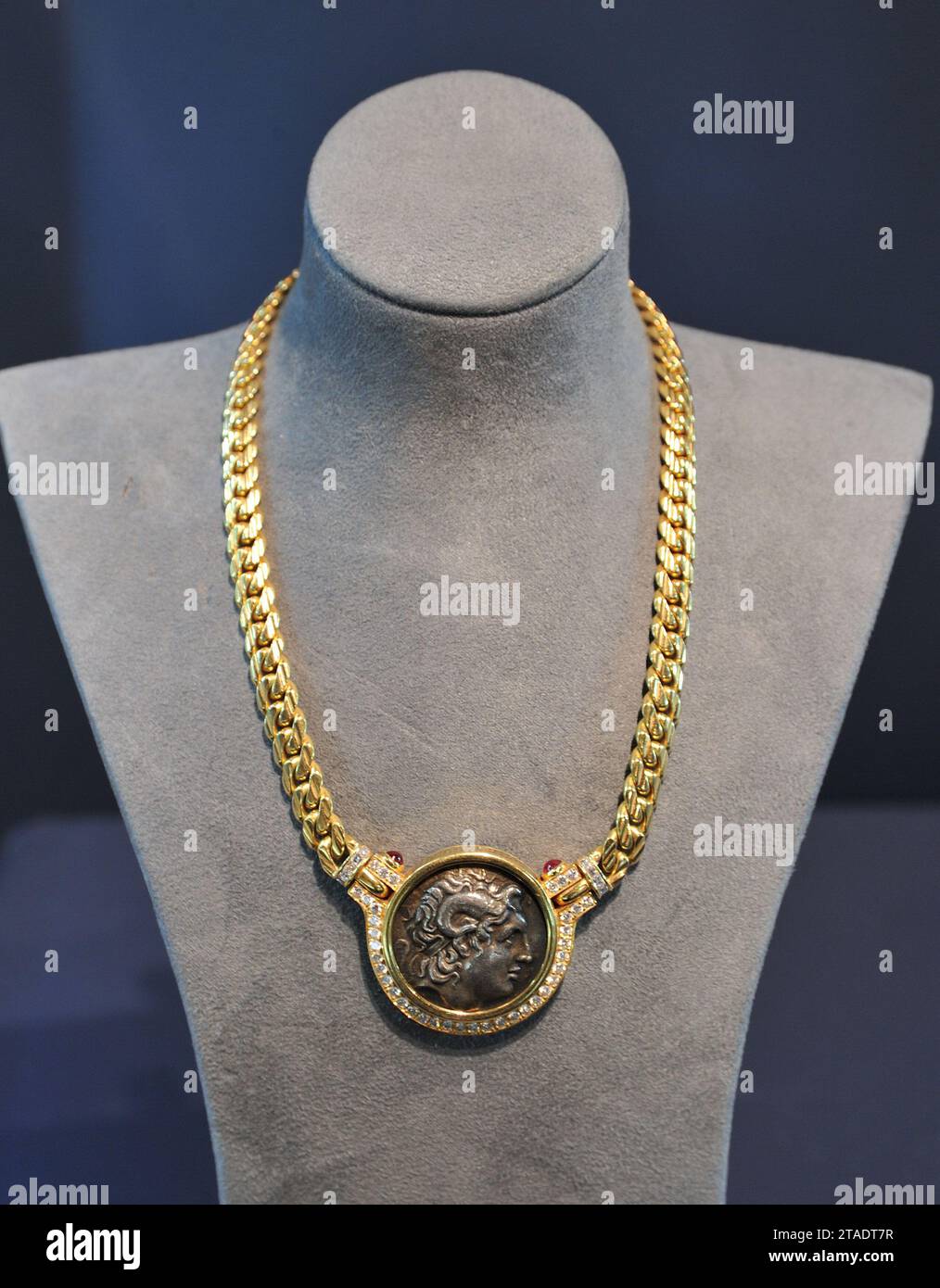 Ancient Roman Coin Necklace Monte Design By Bulgari Owned By Mary Ancient Roman Coin Necklace Monte Design By Bulgari Owned By Mary