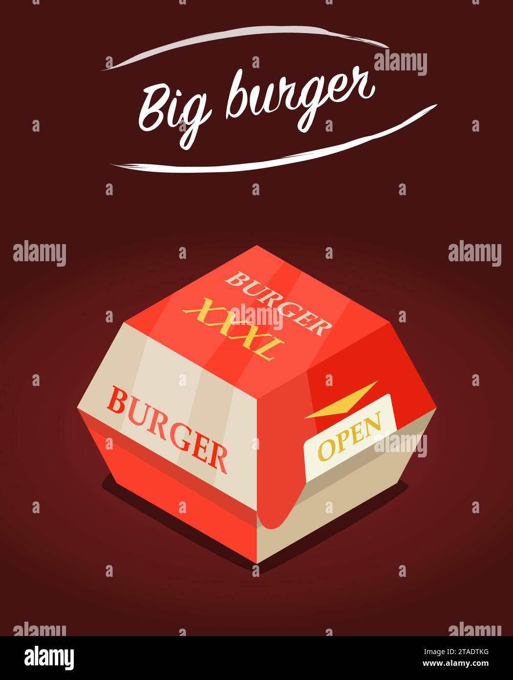 Hamburger buns pack Stock Vector Images - Alamy