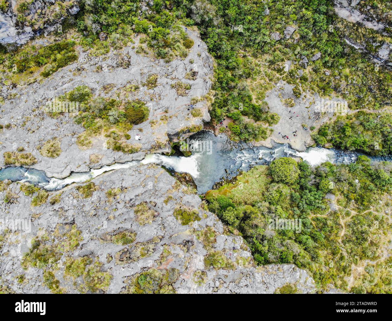 Waterfall born in the cotopaxi hi-res stock photography and images - Alamy