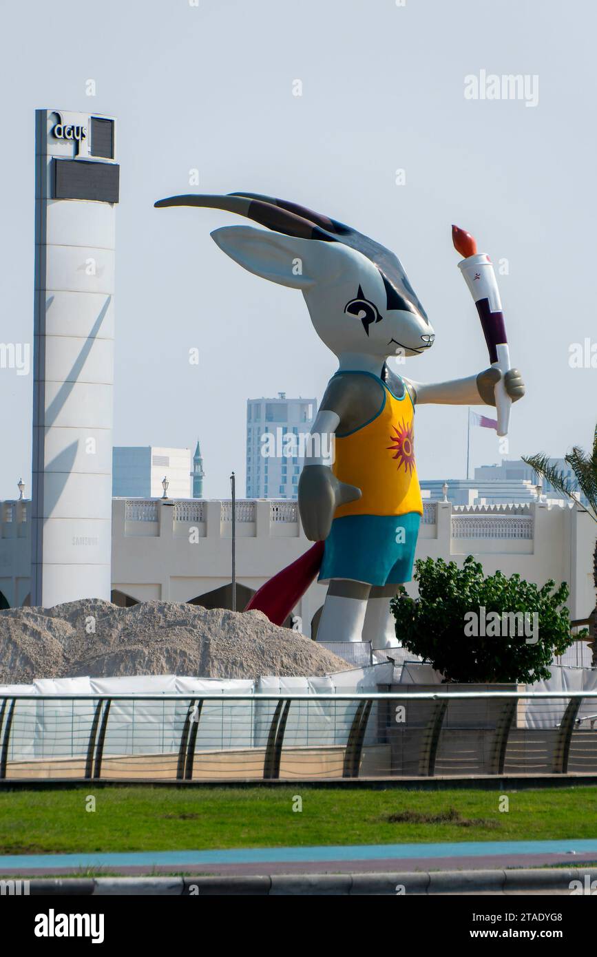 Asian games 2006 mascot hi-res stock photography and images - Alamy
