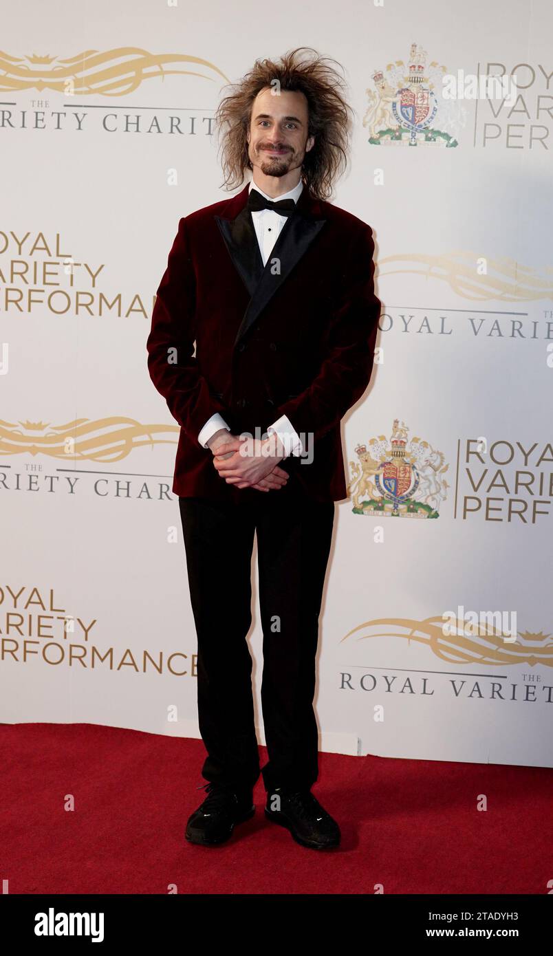 Viggo Venn arrives for the Royal Variety Performance at the Royal ...