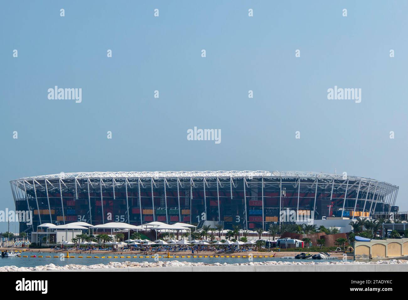 Doha, Qatar, November 2, 2023. Stadium 974 formerly known as Ras Abu ...