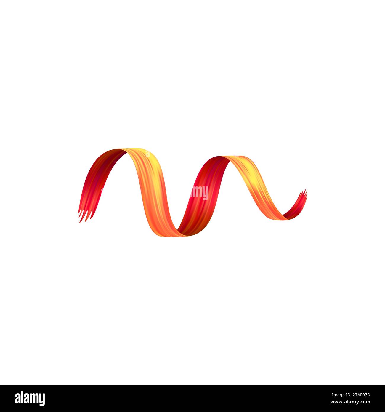 3d Brushstroke gradient texture brush Stock Vector Image & Art - Alamy