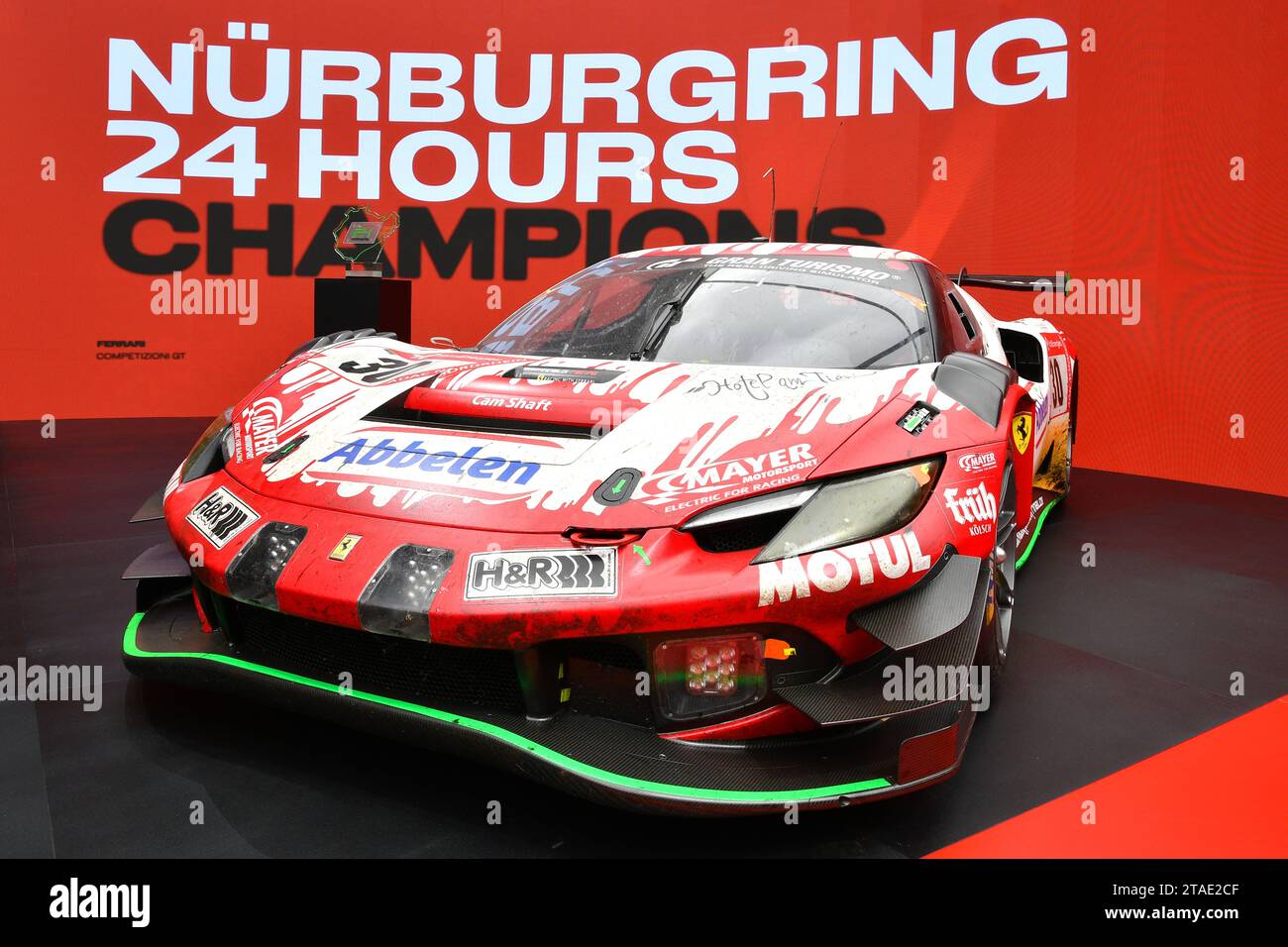 Scarperia, Mugello - 28 October 2023: Ferrari 296 GT3 of Frikadelli ...