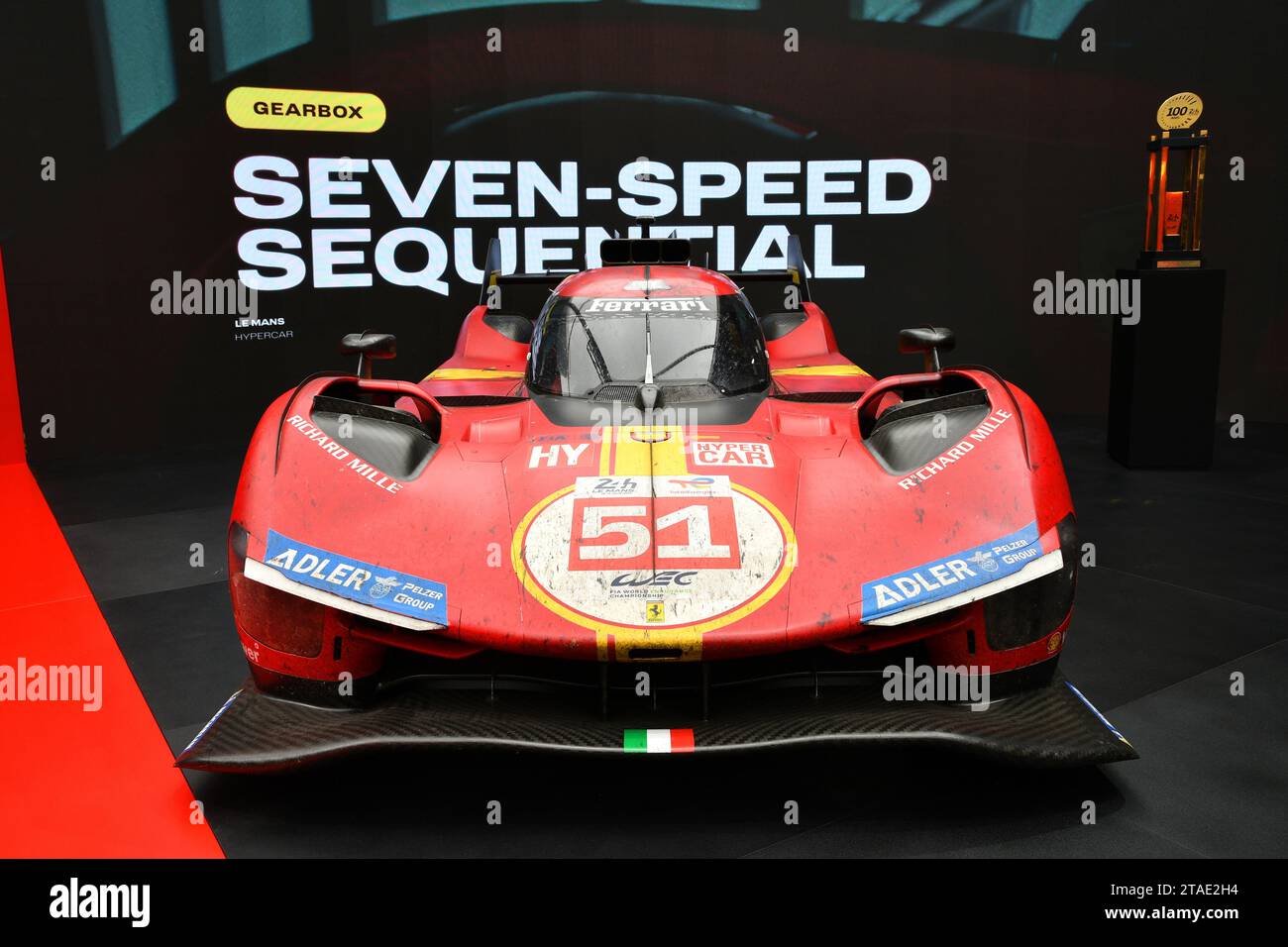 Scarperia, Mugello - 28 October 2023: Ferrari 499P #51 Winner at the 24 ...