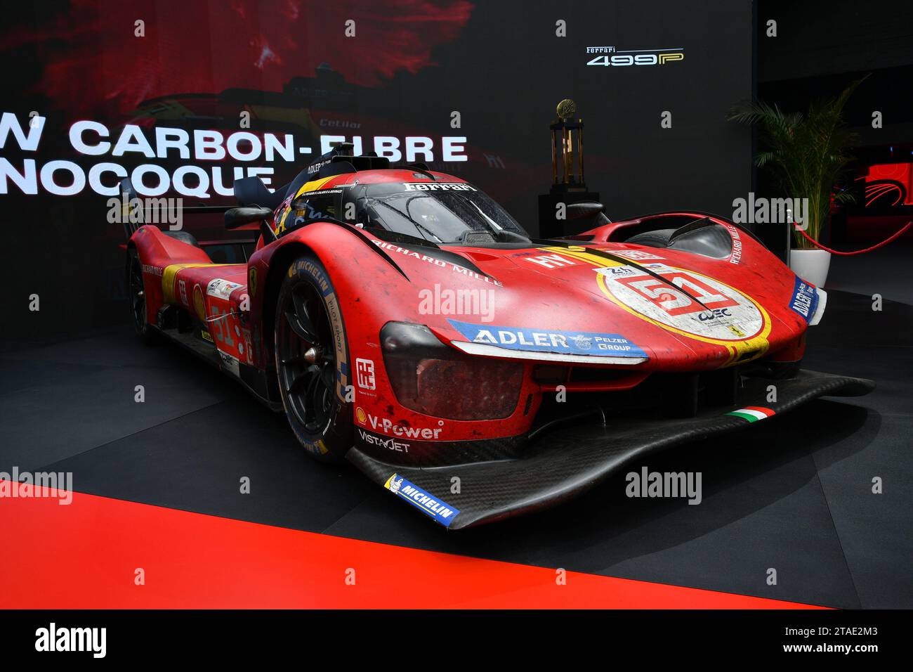 Scarperia, Mugello - 28 October 2023: Ferrari 499P #51 Winner at the 24 ...