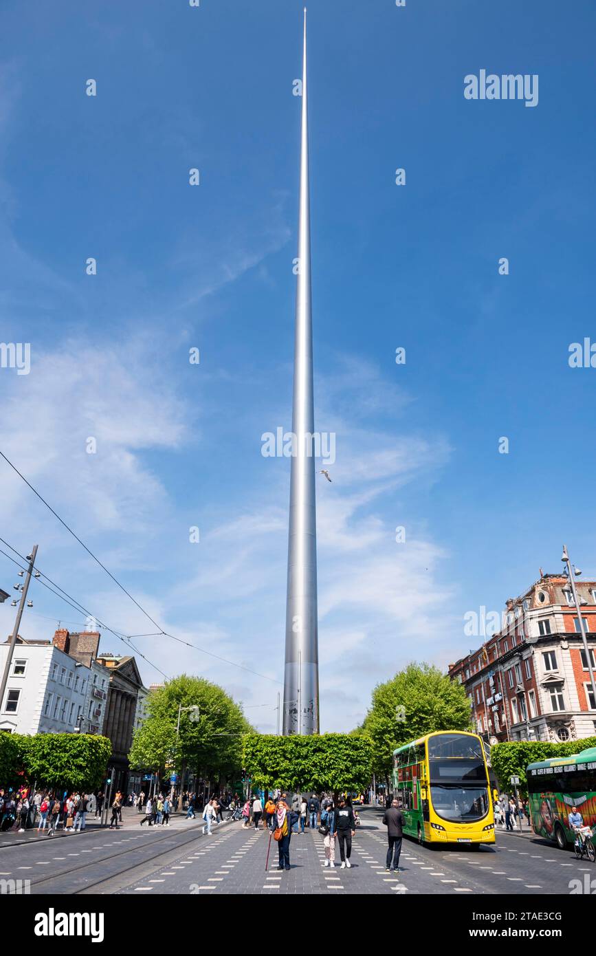 Republic of Ireland, County Dublin, Dublin, Dublin Spire, Monument of ...
