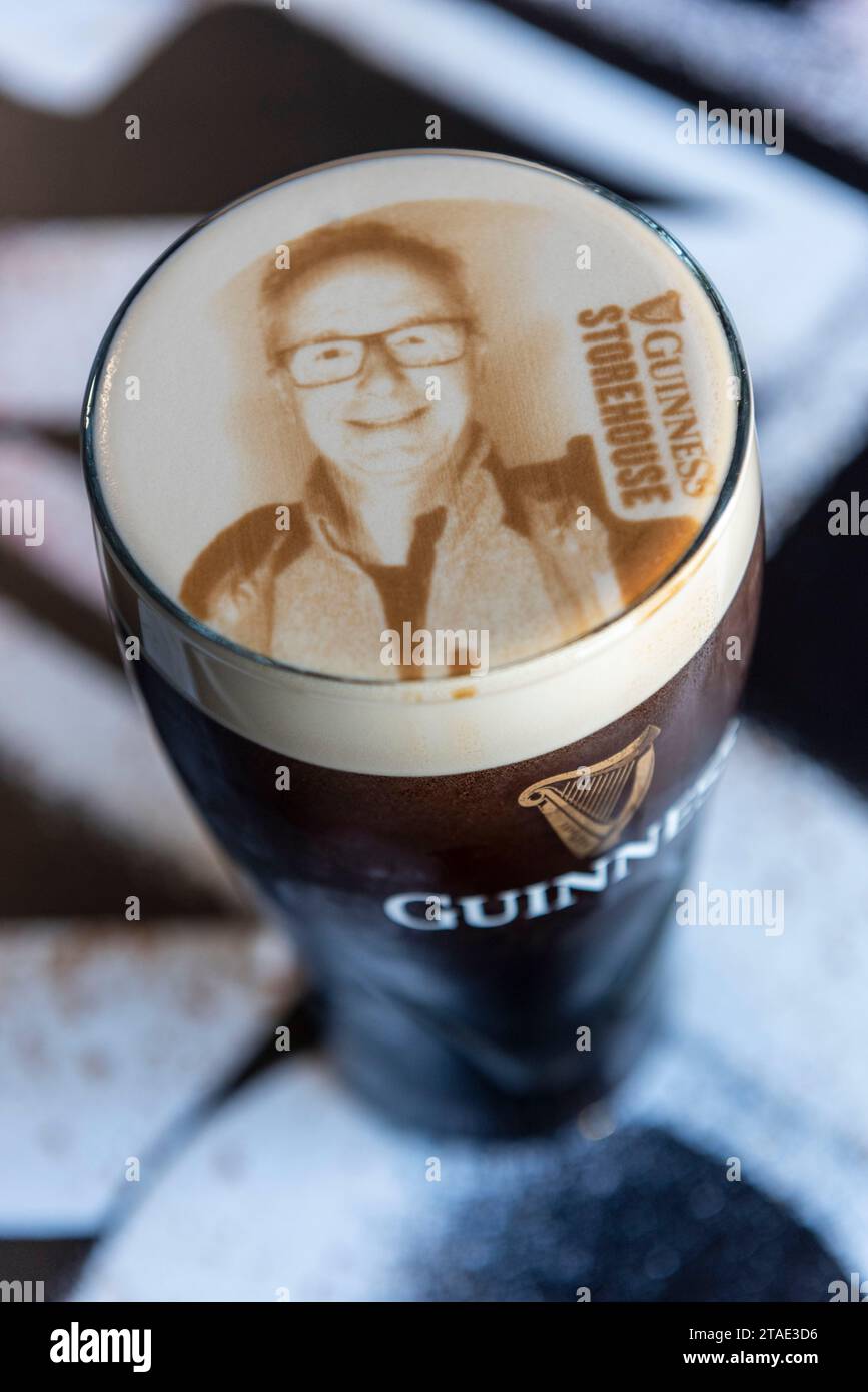 Republic of Ireland, County Dublin, Dublin, Guinness Storehouse, museum ...