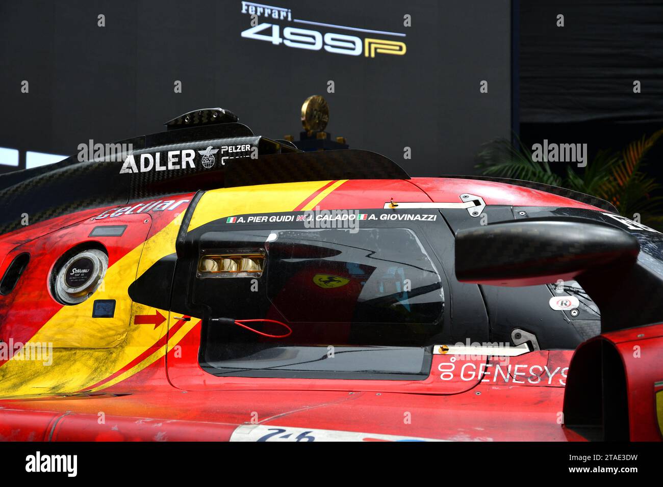 Scarperia, Mugello - 28 October 2023: Ferrari 499P #51 Winner at the 24 ...