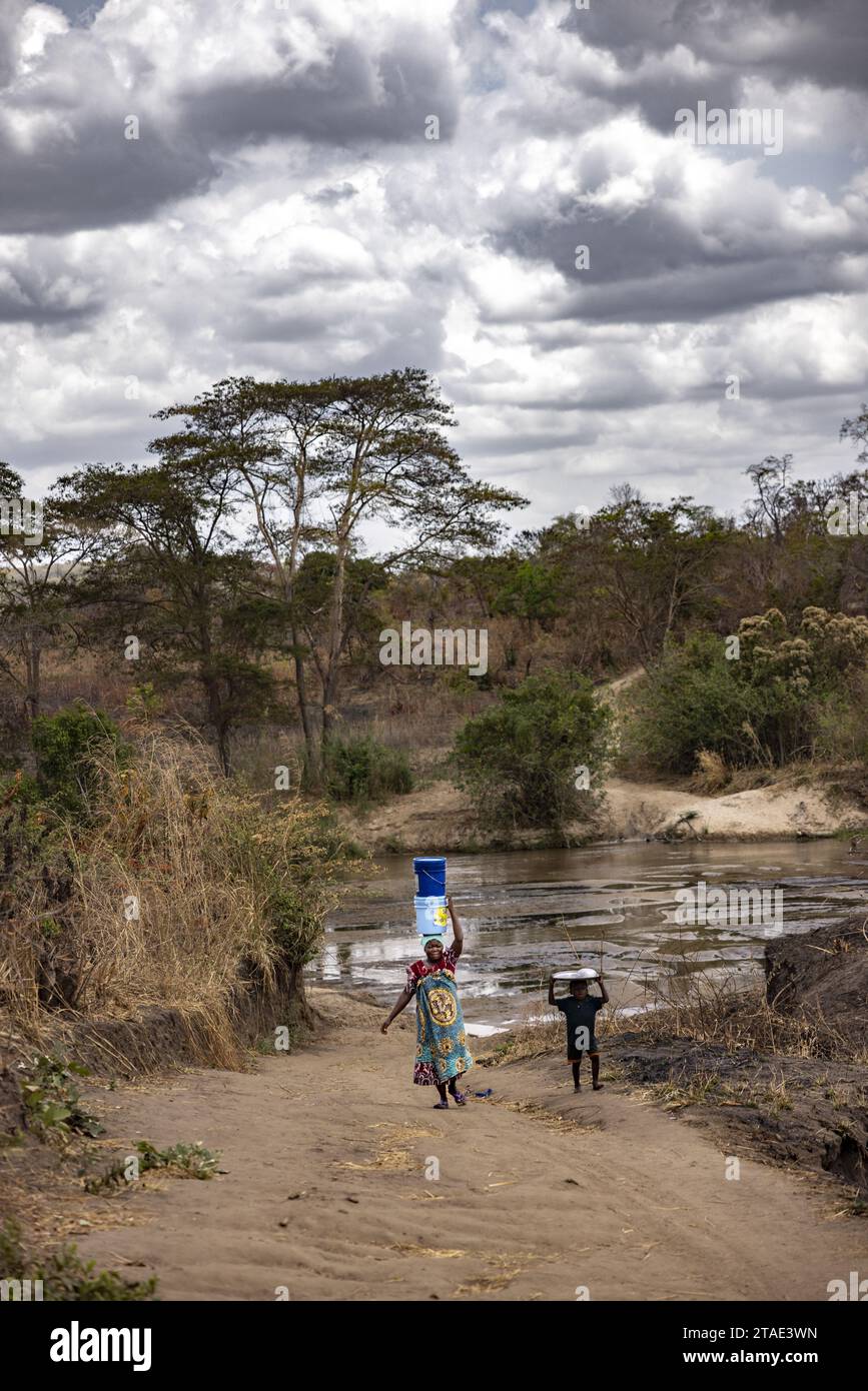 Tanzania, Ruvuma region, Jakika, There is no running water in the ...