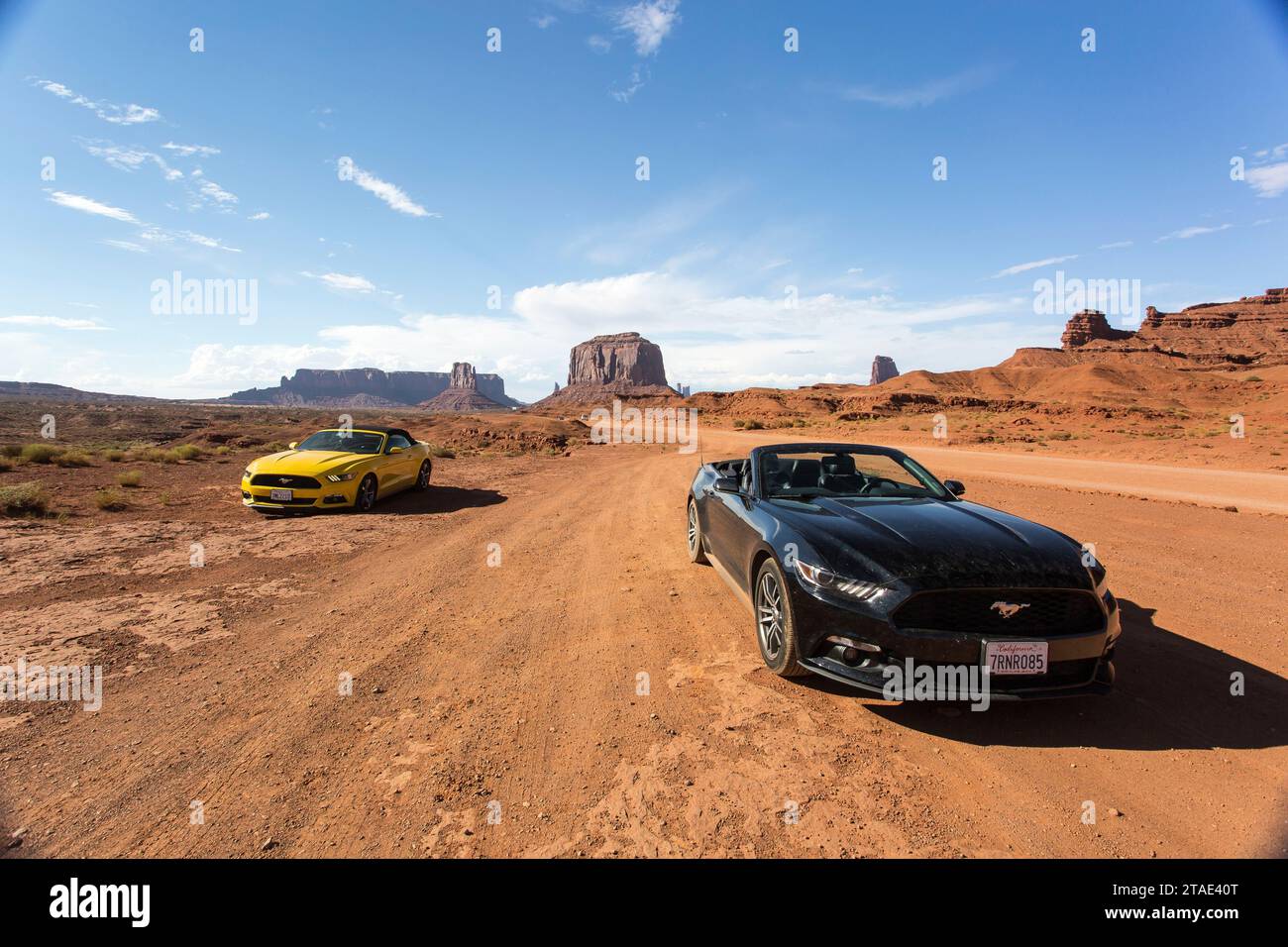 United States, Utah, Navajo Indian Reservation, Monument Valley Stock ...