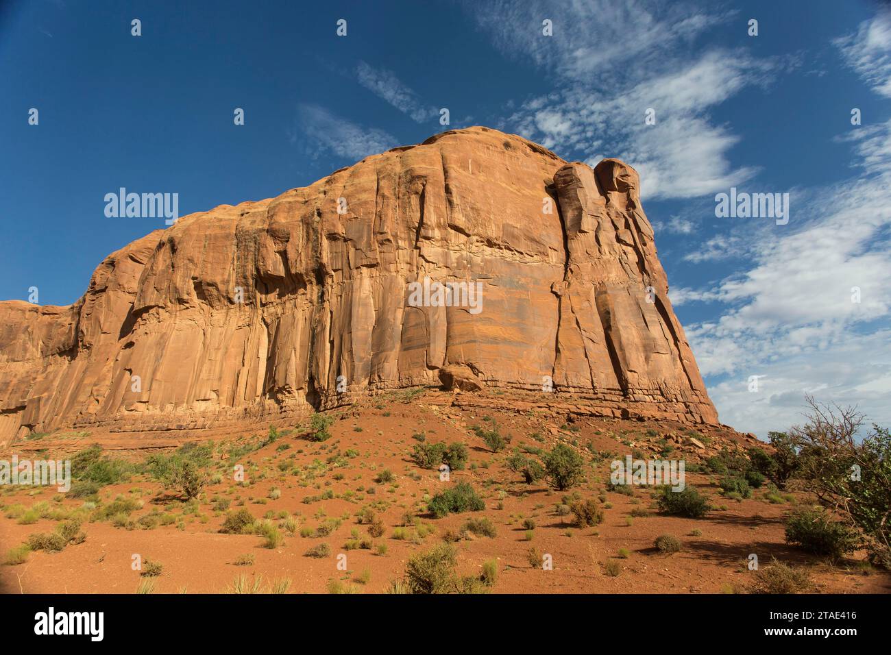 United States, Utah, Navajo Indian Reservation, Monument Valley Stock ...