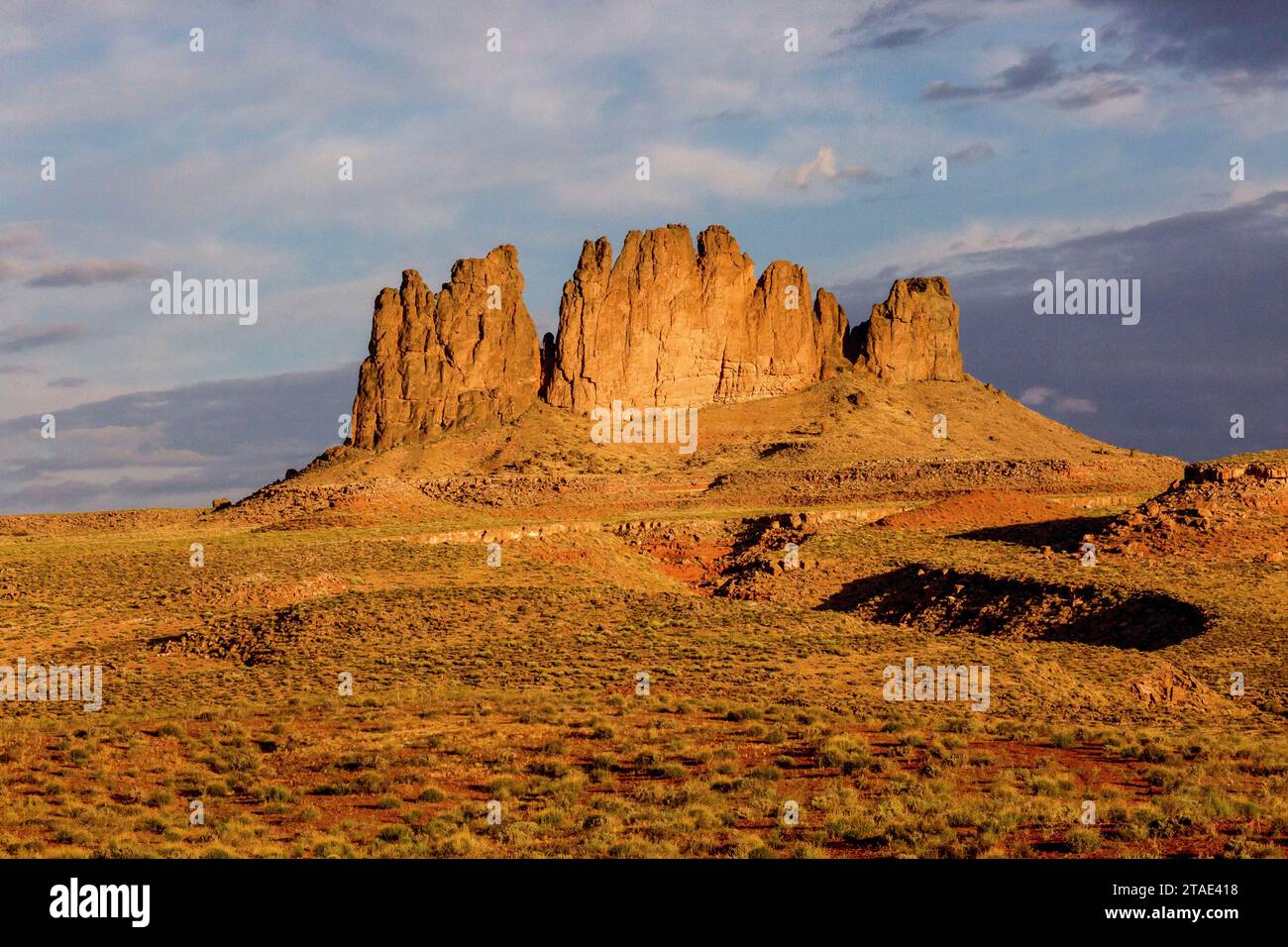 United States, Utah, Navajo Indian Reservation, Monument Valley ...
