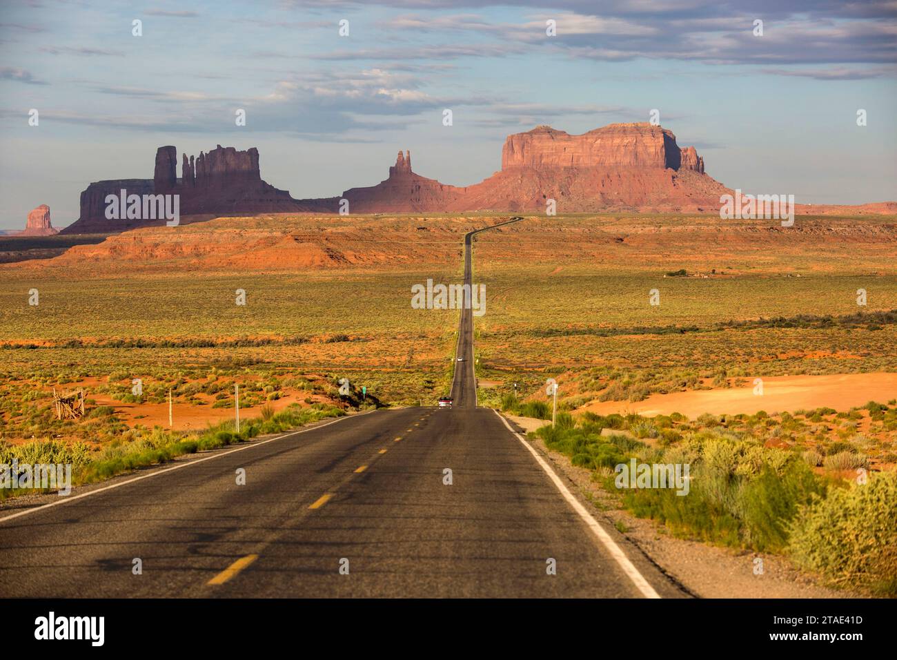 United States, Utah, Navajo Indian Reservation, Monument Valley ...