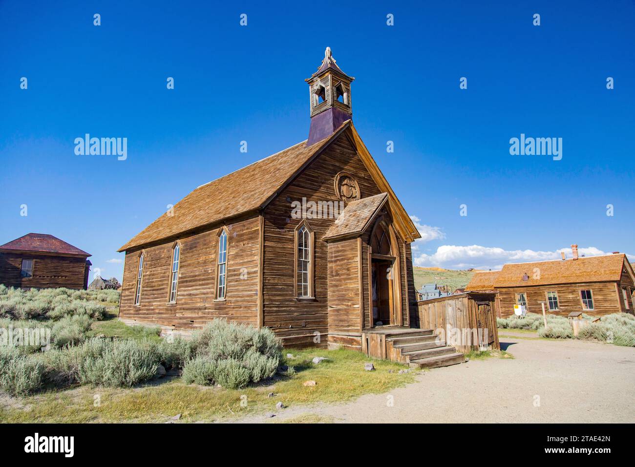 Methodist church ghost town bodie hi-res stock photography and images ...