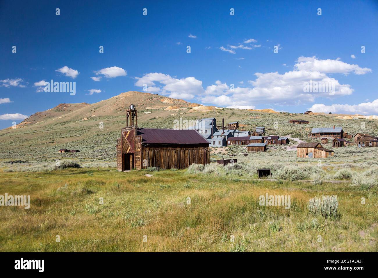 United States, California, Bridgeport, Bodie, Bodie State Historic Park ...