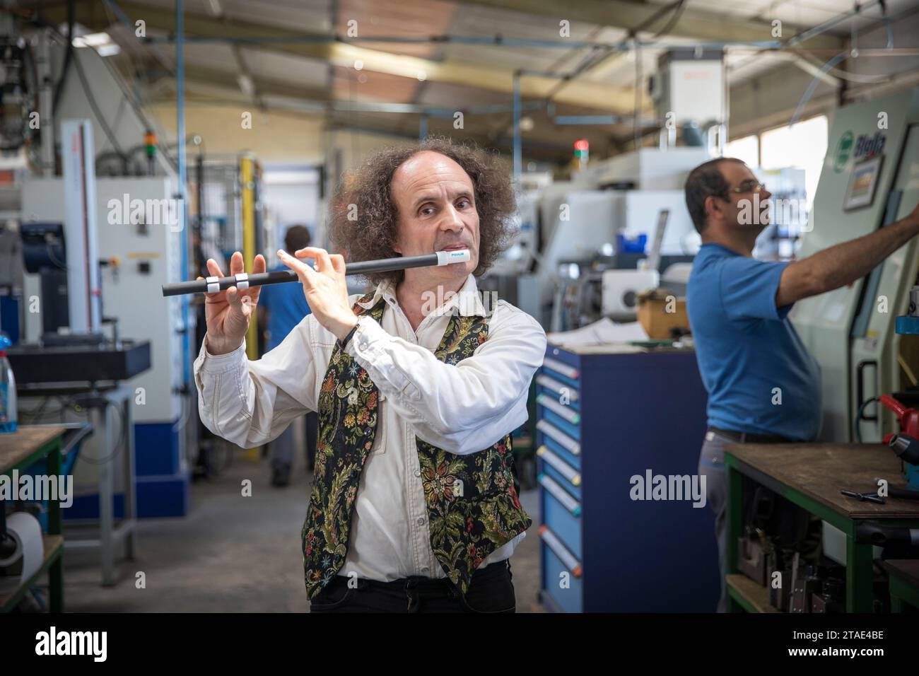France, Indre et Loire, Saint-Laurent-en-Gâtines, Jean-Pierre Poulin ...