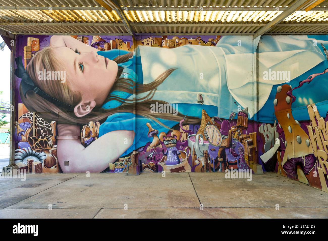 Alice in wonderland theme hi-res stock photography and images - Alamy