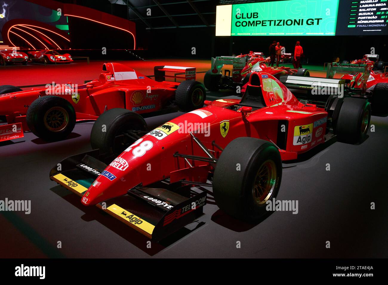 Scarperia, Mugello - 28 October 2023: Ferrari 412 T2 of Gherard Berger ...