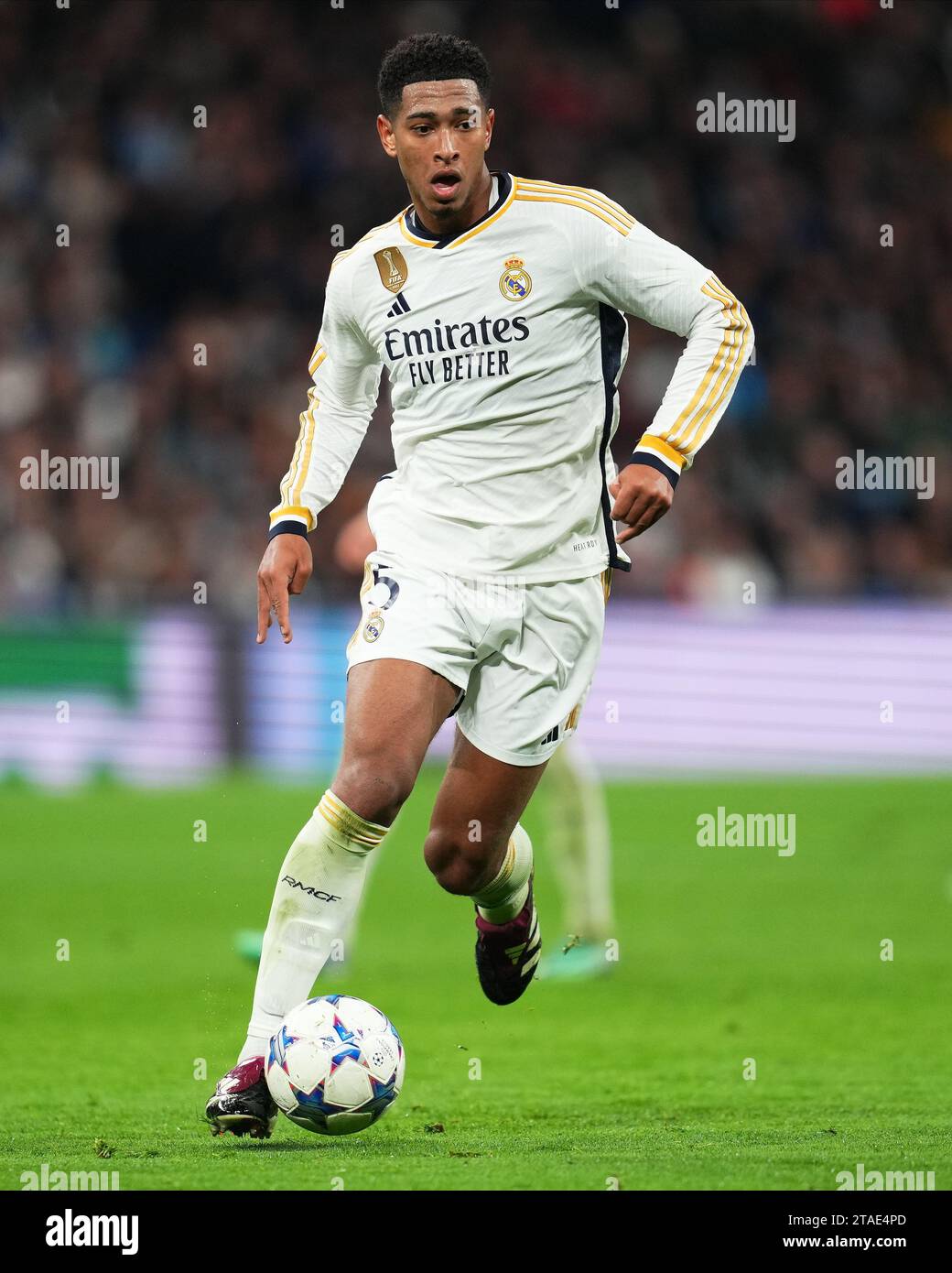 Madrid, Spain. 29th Nov, 2023. Jude Belingham of Real Madrid during the ...