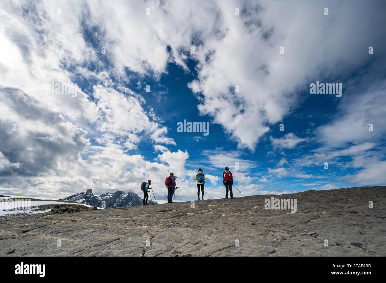 France, Haute-Savoie (74), Massif du Chablais, Montagnes du Giffre ...