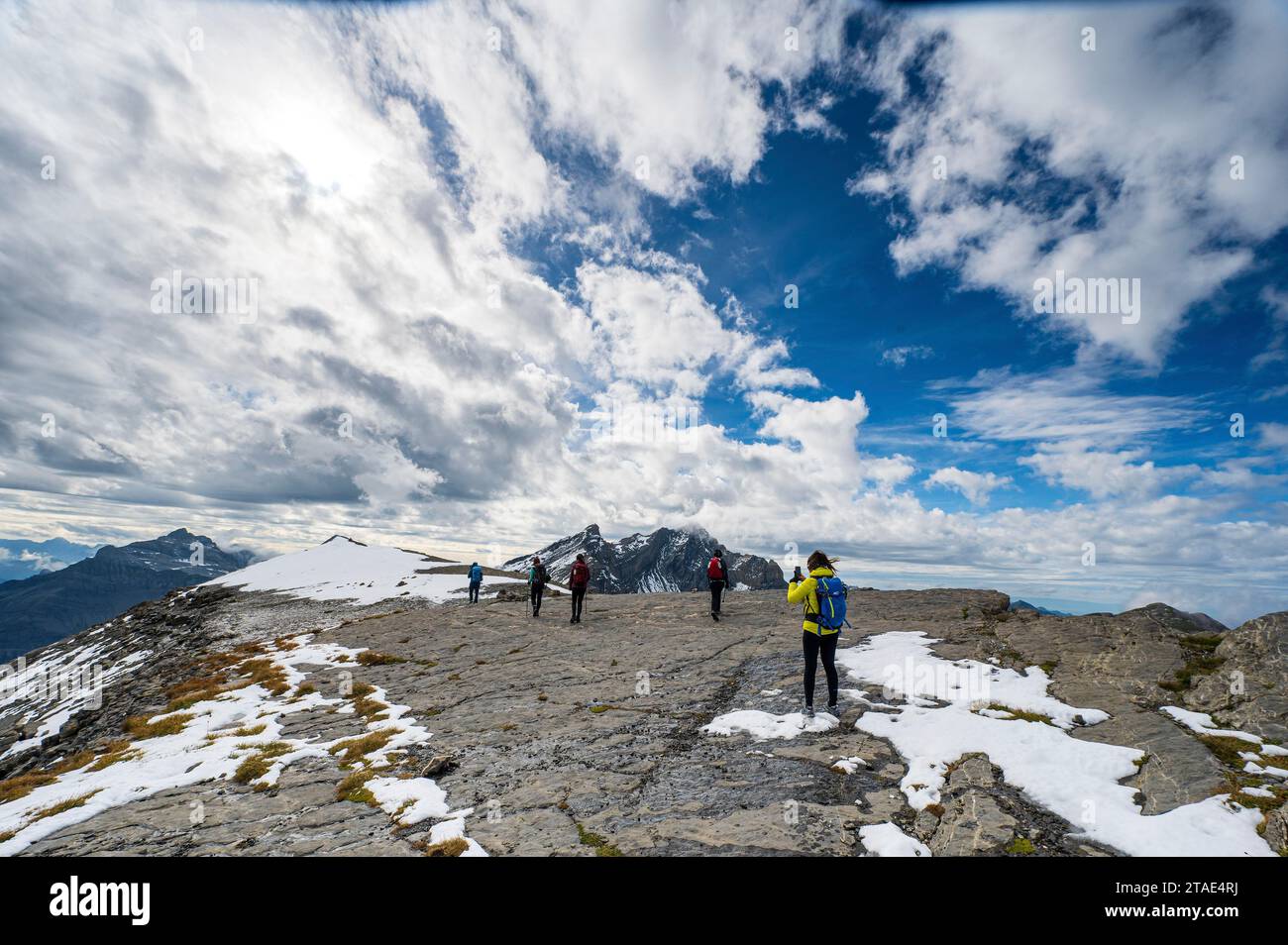 France, Haute-Savoie (74), Massif du Chablais, Montagnes du Giffre ...