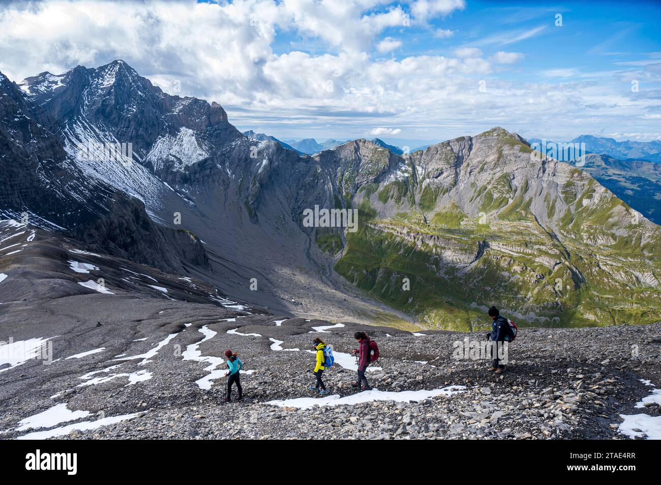 France, Haute-Savoie (74), Massif du Chablais, Montagnes du Giffre ...
