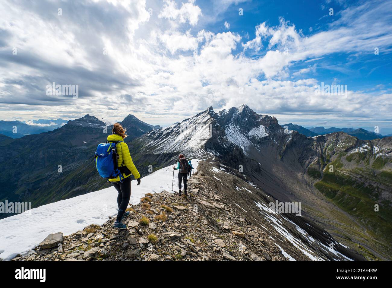 France, Haute-Savoie (74), Massif du Chablais, Montagnes du Giffre ...
