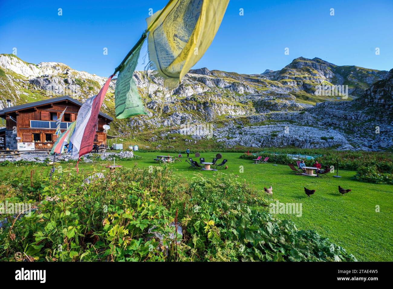 France, Haute-Savoie (74), Massif du Chablais, Montagnes du Giffre ...
