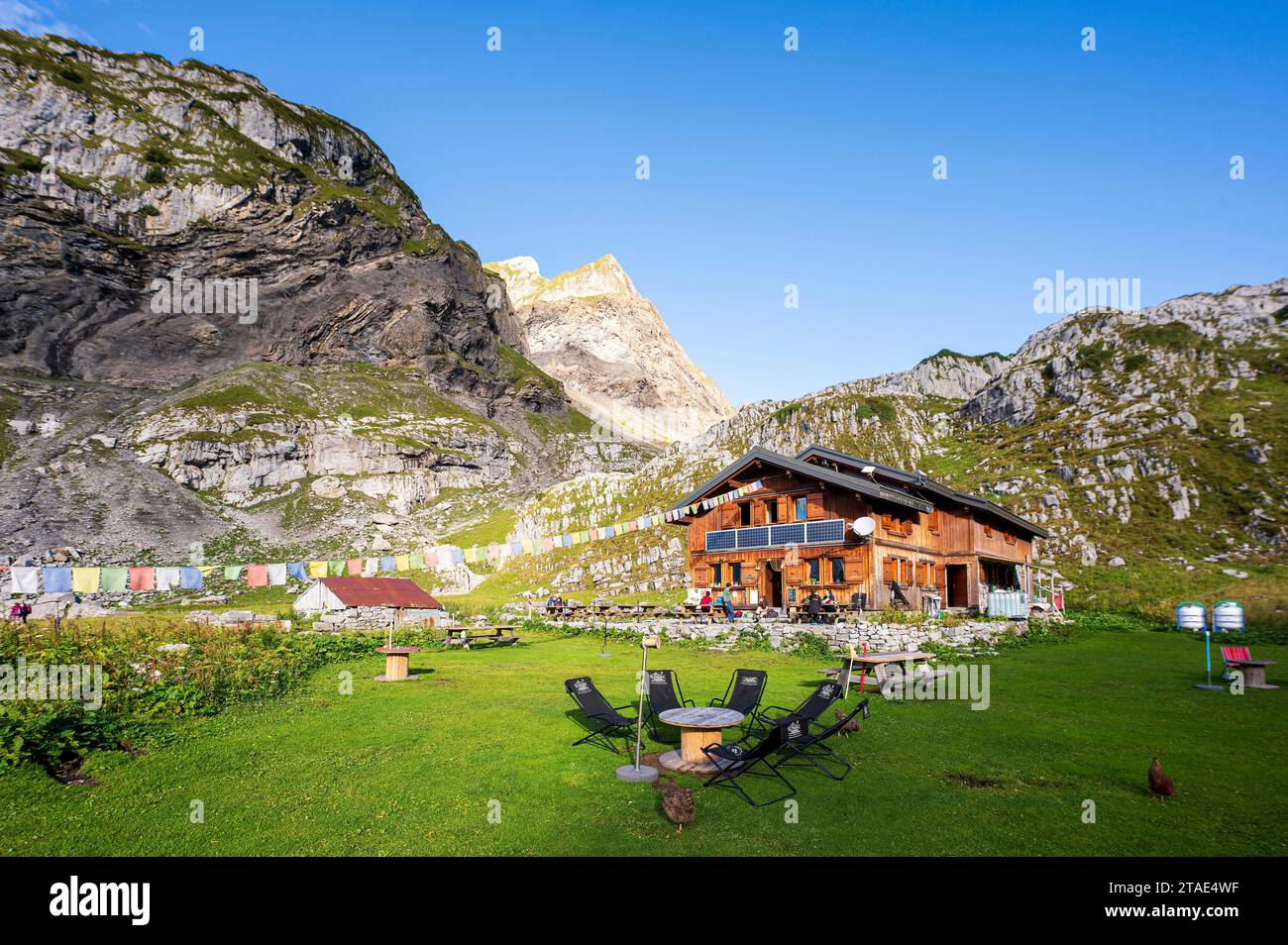 France, Haute-Savoie (74), Massif du Chablais, Montagnes du Giffre ...