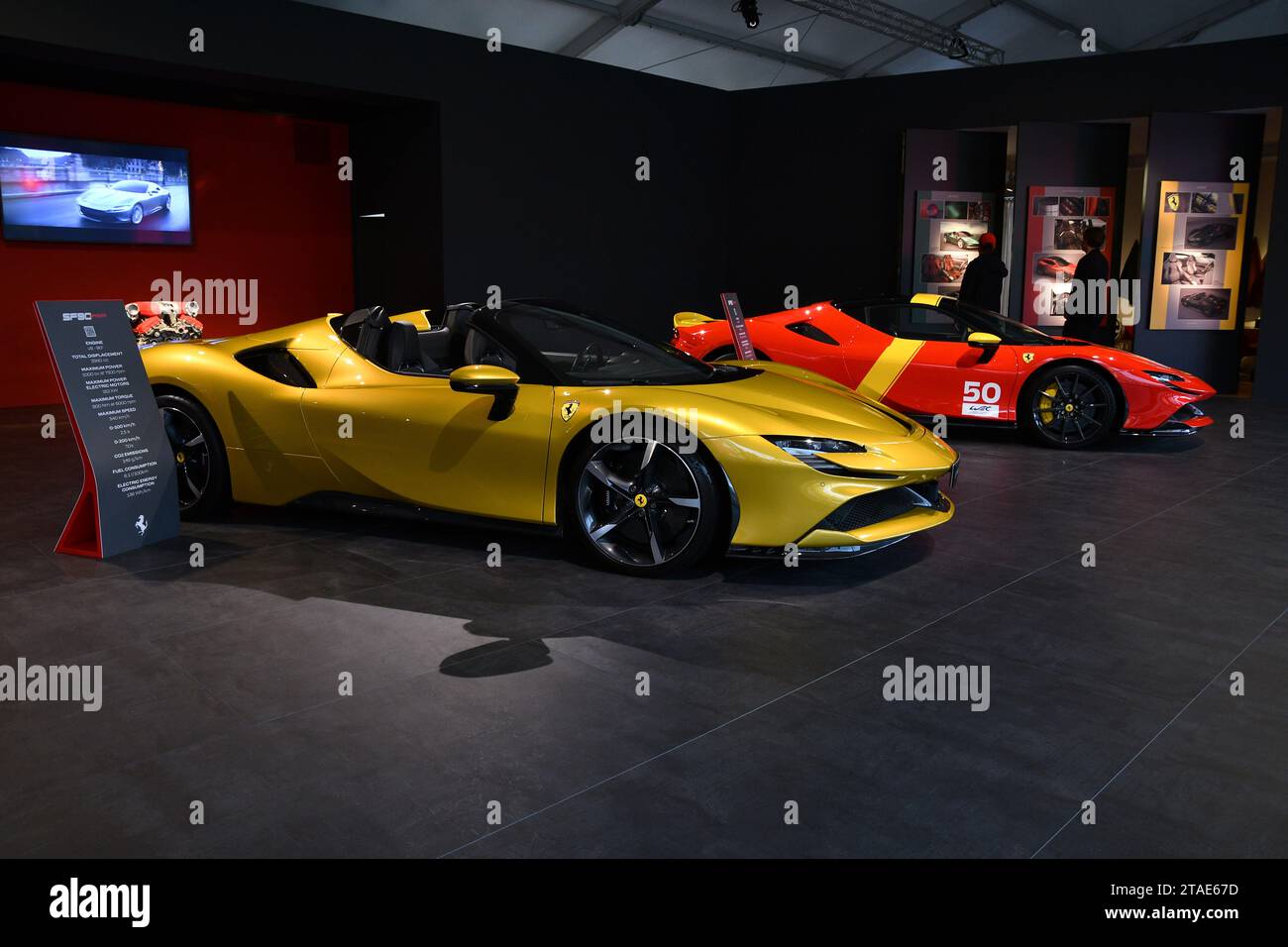 Ferrari sf90 spyder hi-res stock photography and images - Alamy