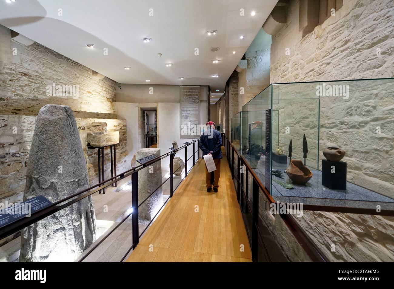 France, Finistere, Quimper, Breton Department Museum in the old ...