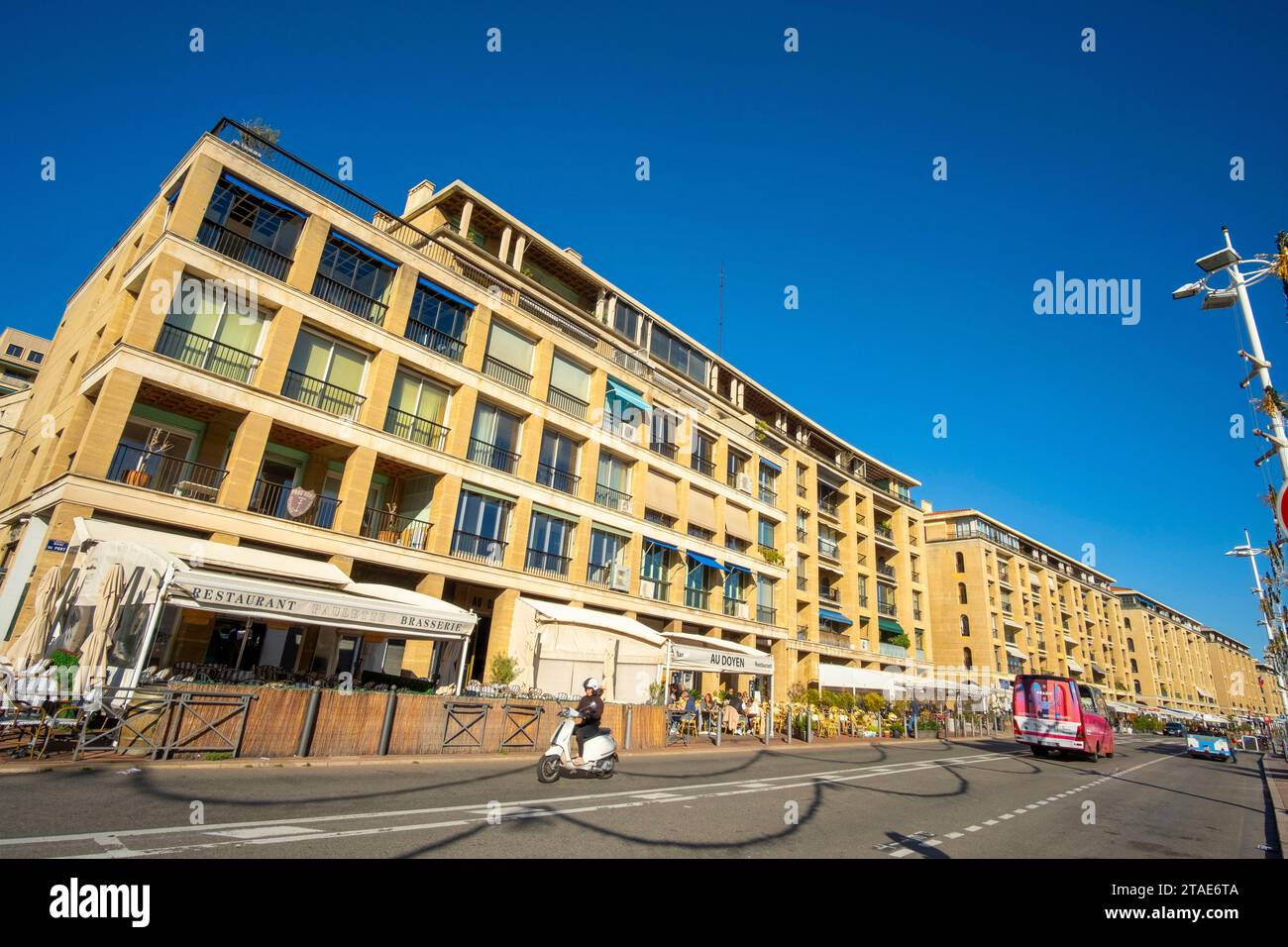 France, Bouches du Rhone, Marseille, the Old Port, Panier district, the ...