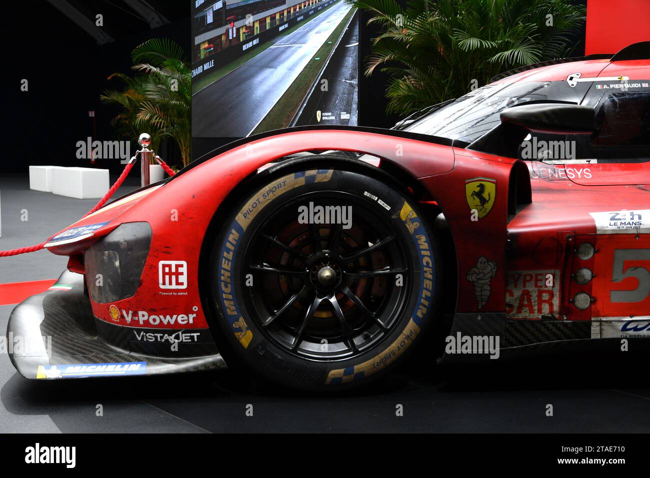 Scarperia, Mugello - 28 October 2023: Ferrari 499P #51 Winner at the 24 ...