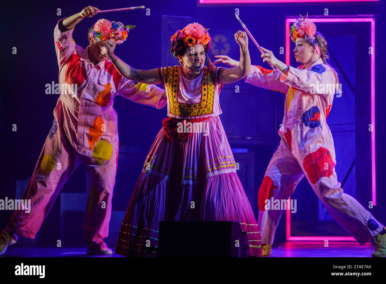 London UK. 30 November 2023. The Cast of Fantastically Great Women Who ...