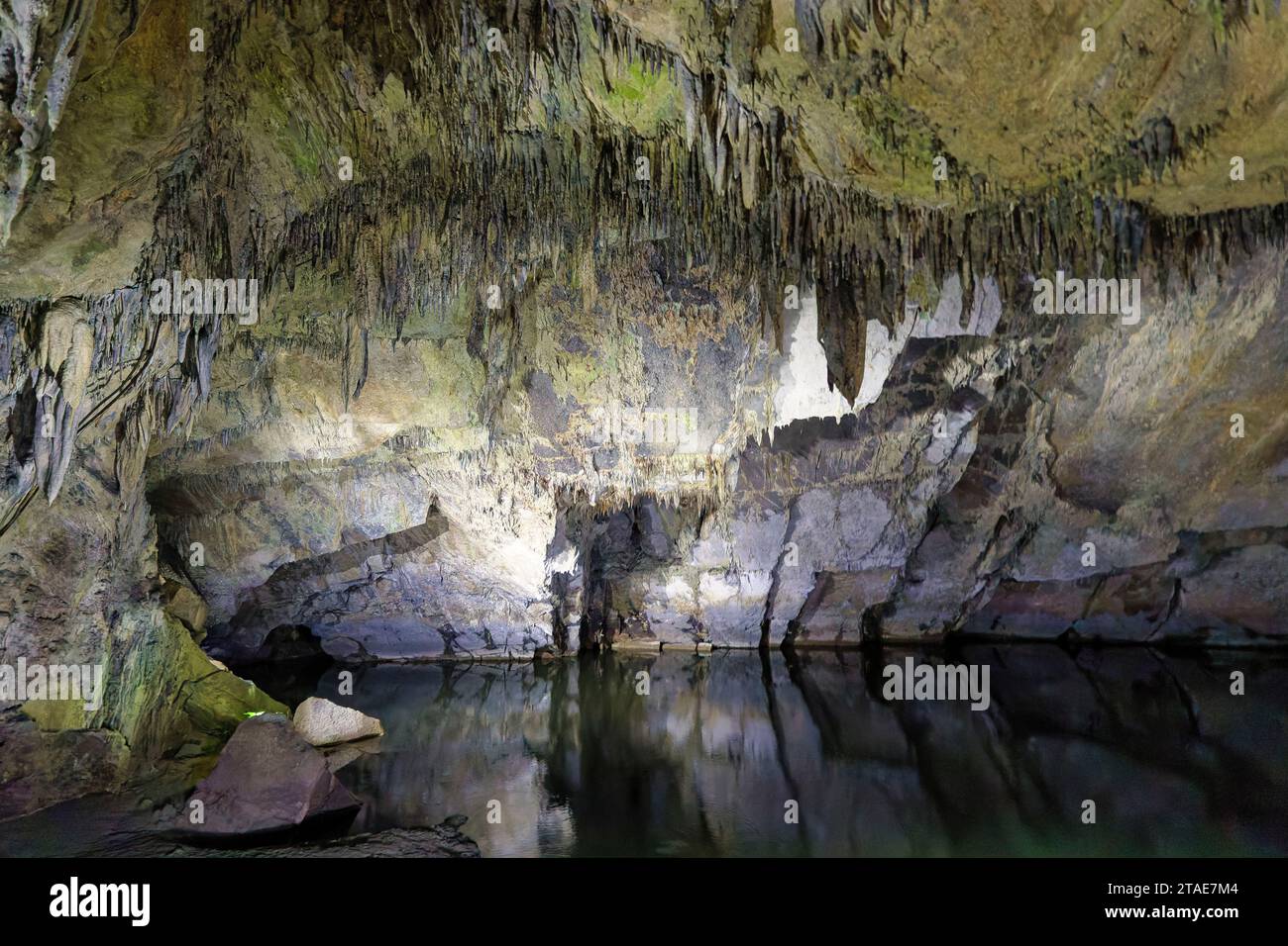 Belgium, Wallonia, Province of Namur, Han-sur-Lesse, the Caves of Han ...