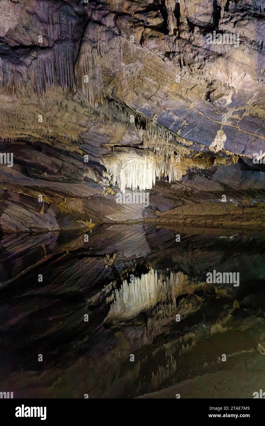 Belgium, Wallonia, Province of Namur, Han-sur-Lesse, the Caves of Han ...