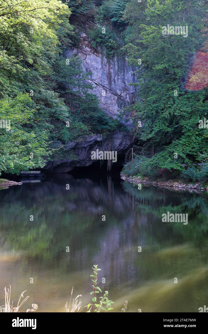 Belgium, Wallonia, Province of Namur, Han-sur-Lesse, the Caves of Han ...