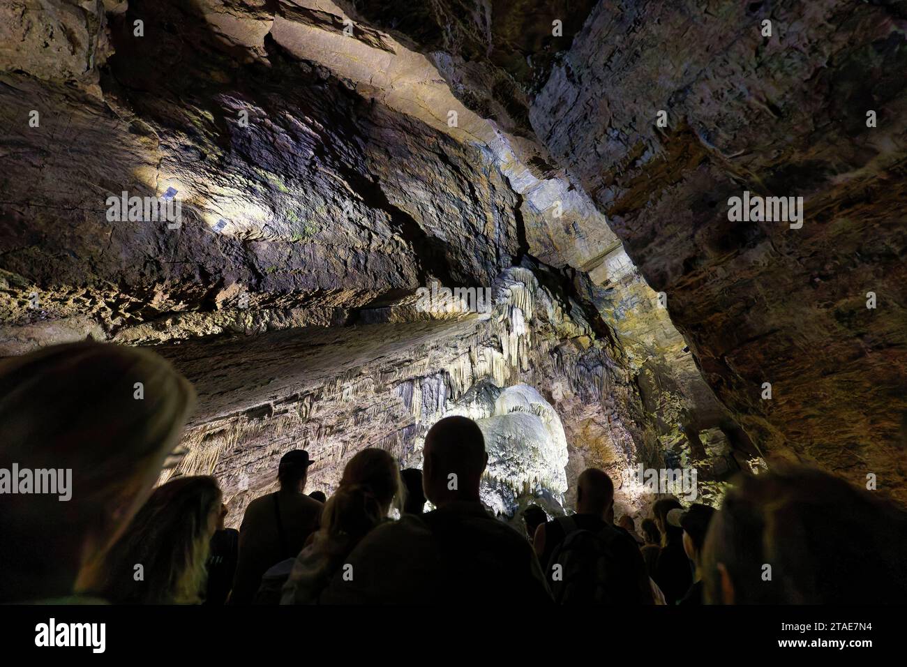 Belgium, Wallonia, Province of Namur, Han-sur-Lesse, the Caves of Han ...