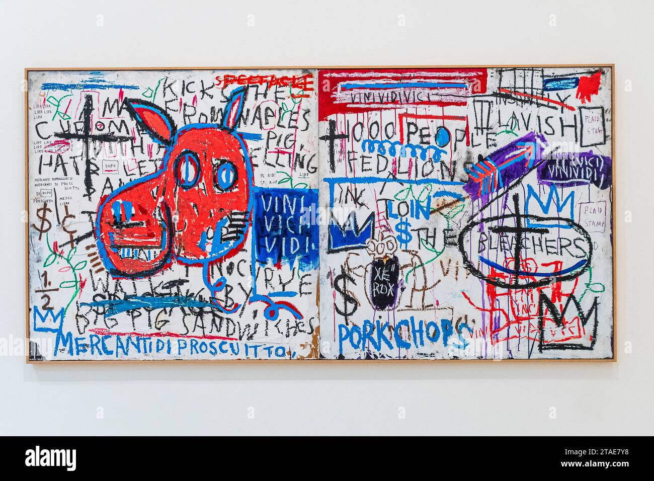 Jean michel basquiat art hi-res stock photography and images - Alamy