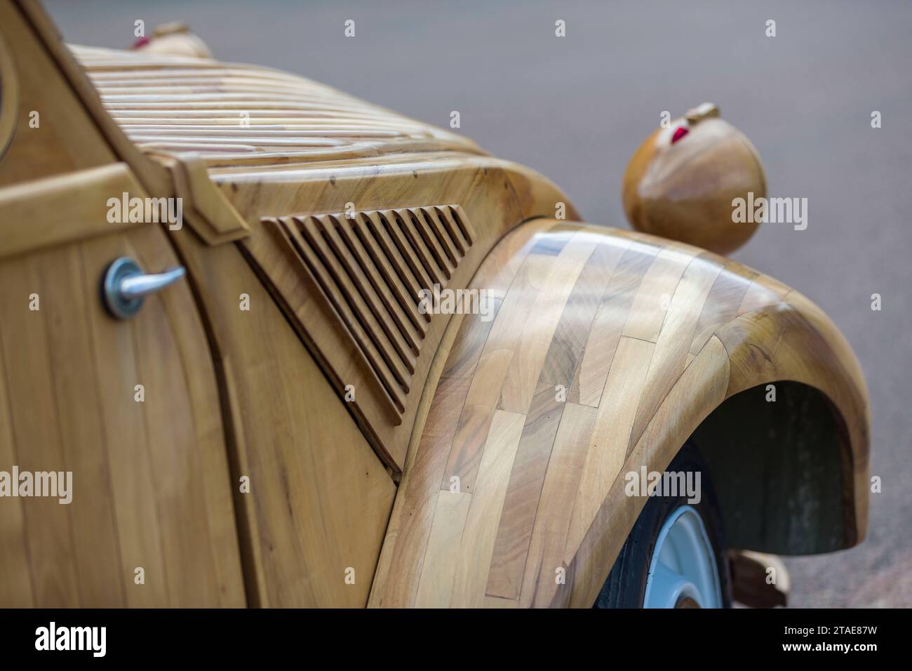 Montbazon, Château d'Artigny, Michel Robillard, a former cabinetmaker ...