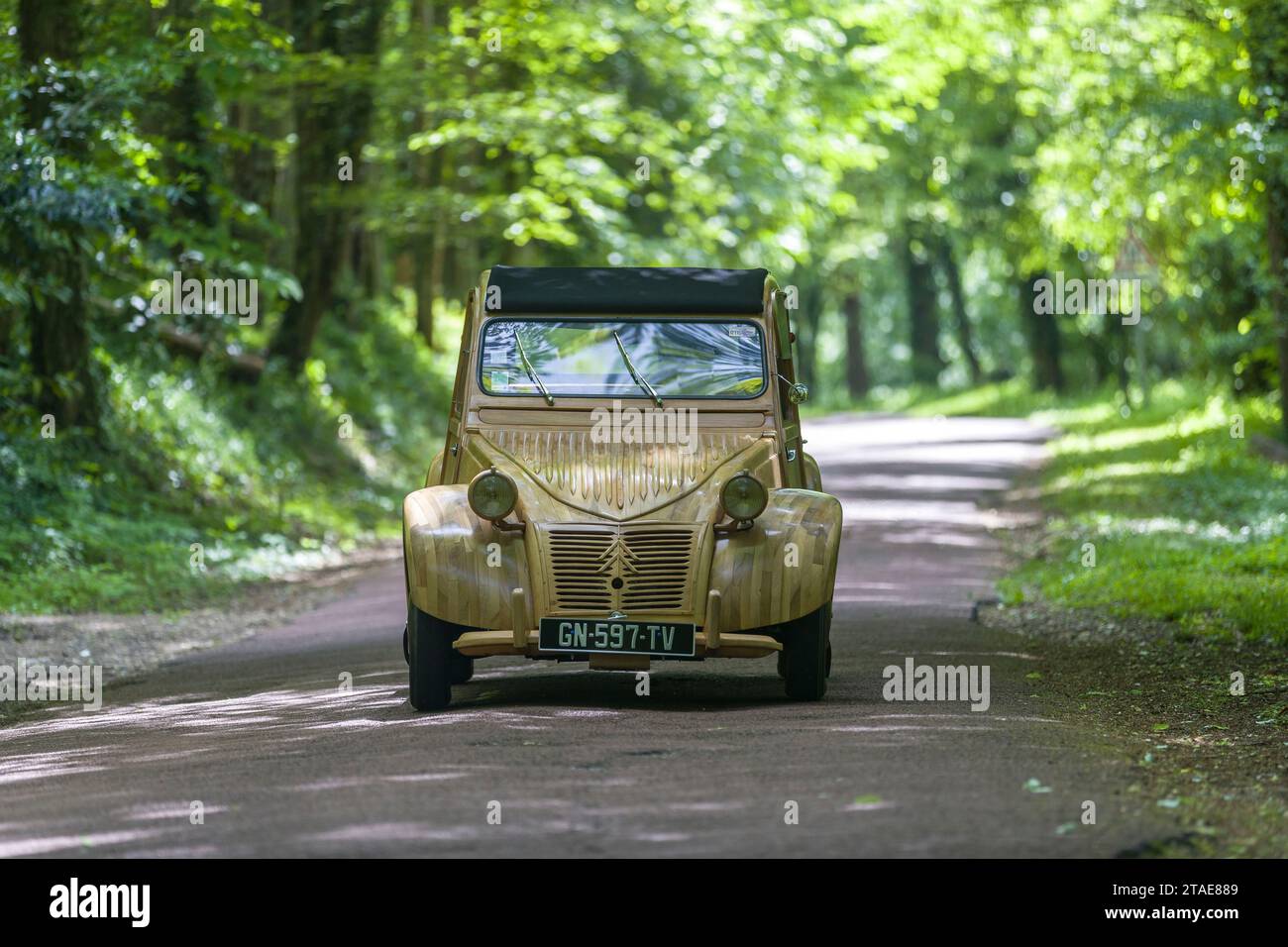 Montbazon, Château d'Artigny, Michel Robillard, a former cabinetmaker ...
