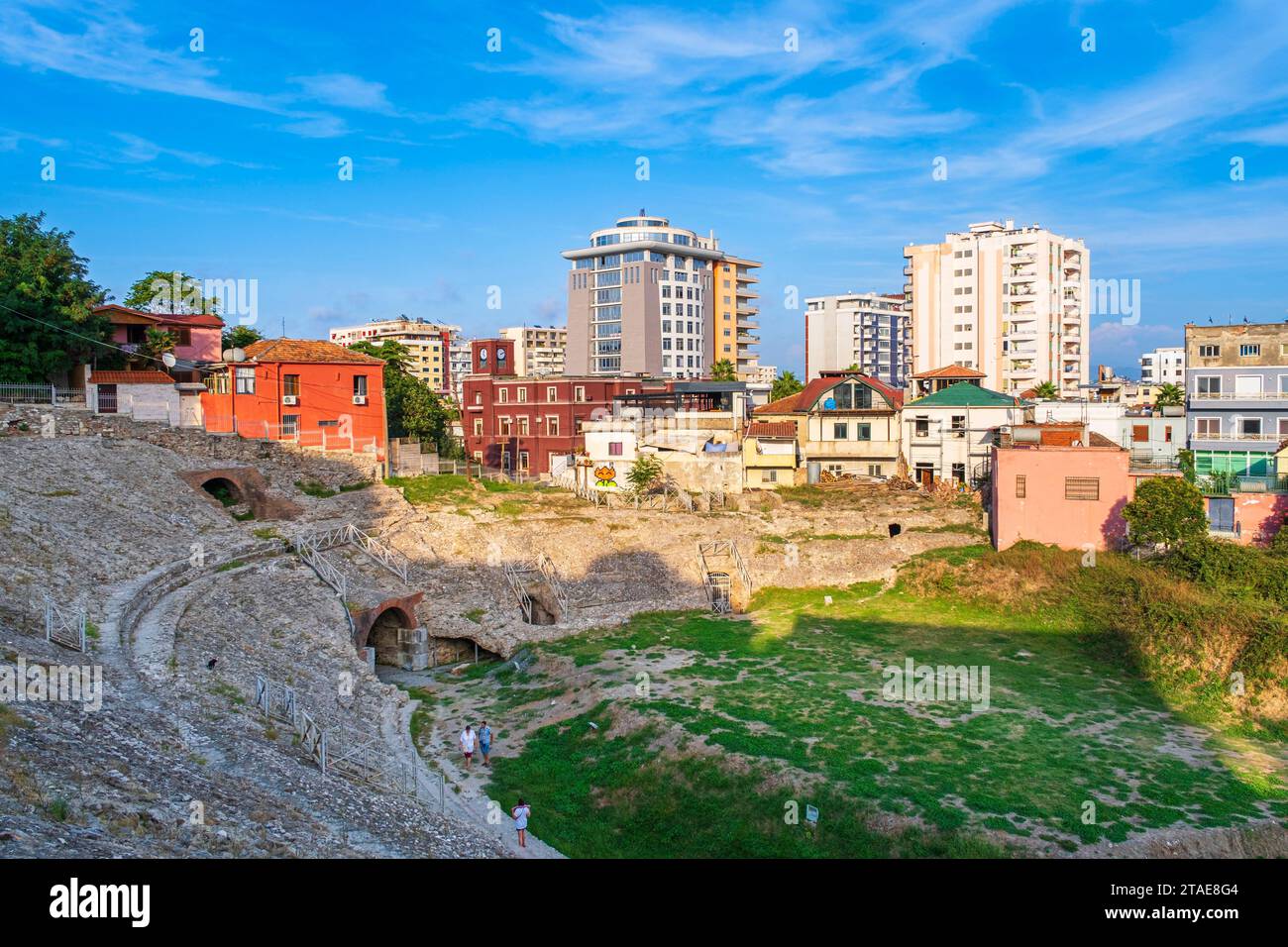 Durres roman amphitheatre hi-res stock photography and images - Alamy