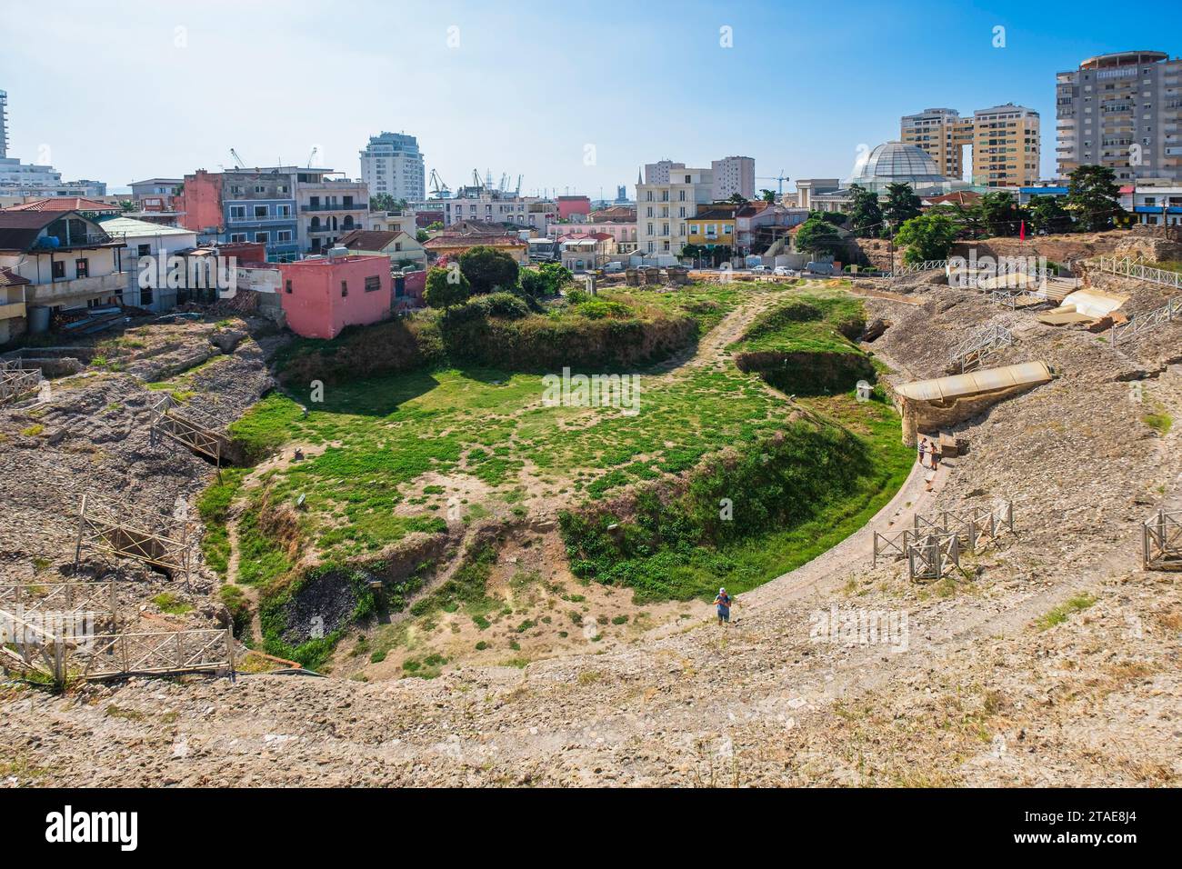 Durres roman amphitheatre hi-res stock photography and images - Alamy