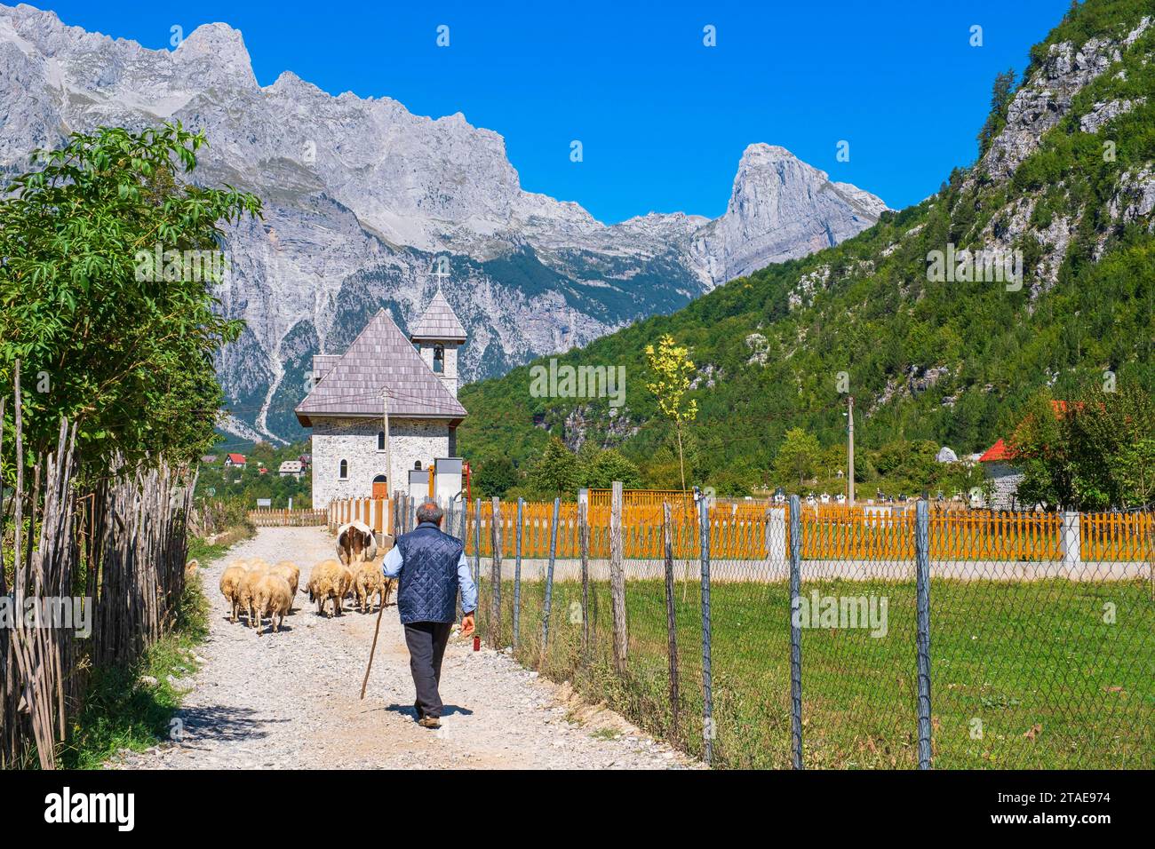Albania, Shkoder province, Theth National Park in the heart of the ...