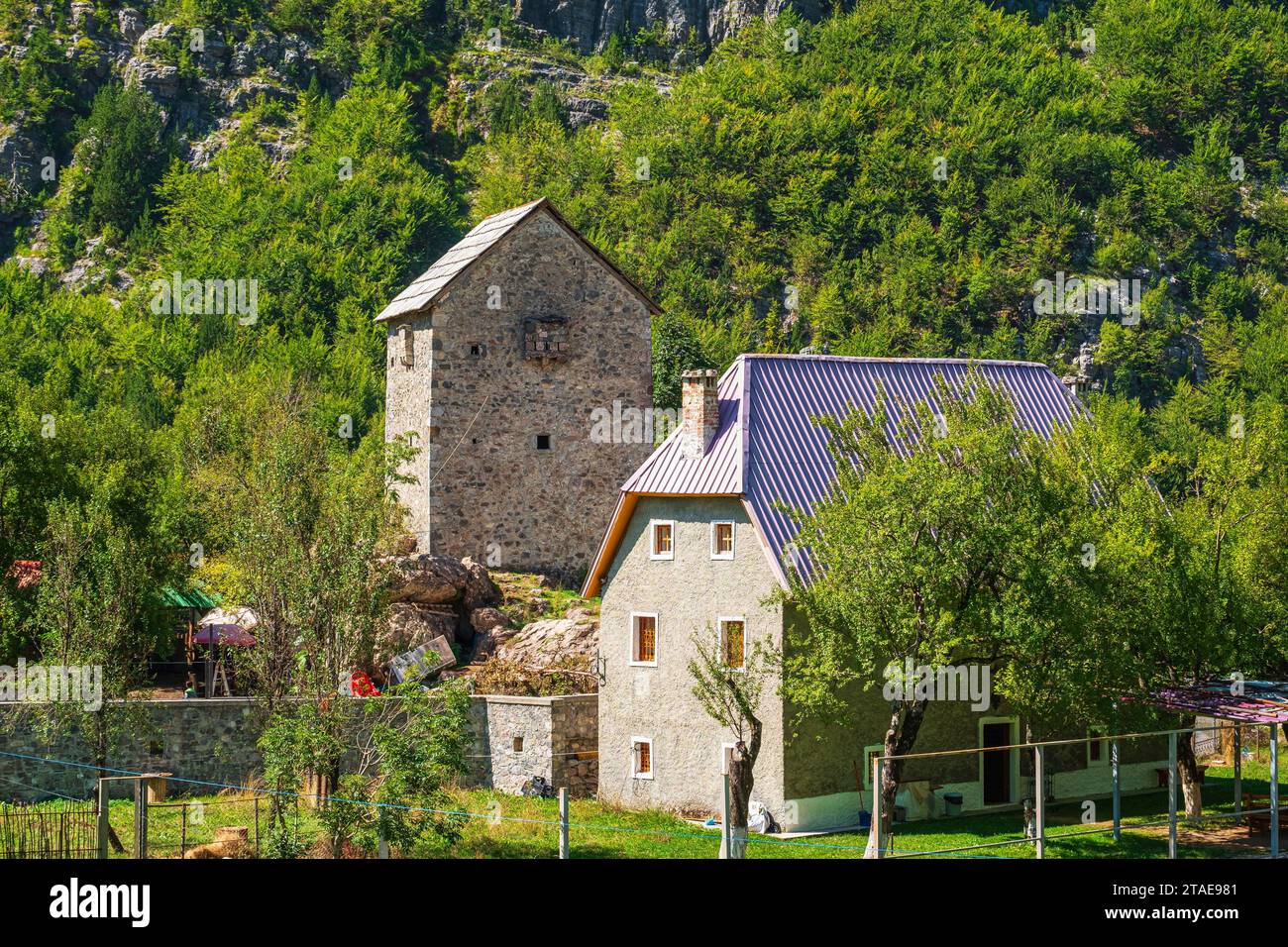 Albania, Shkoder province, Theth National Park in the heart of the ...