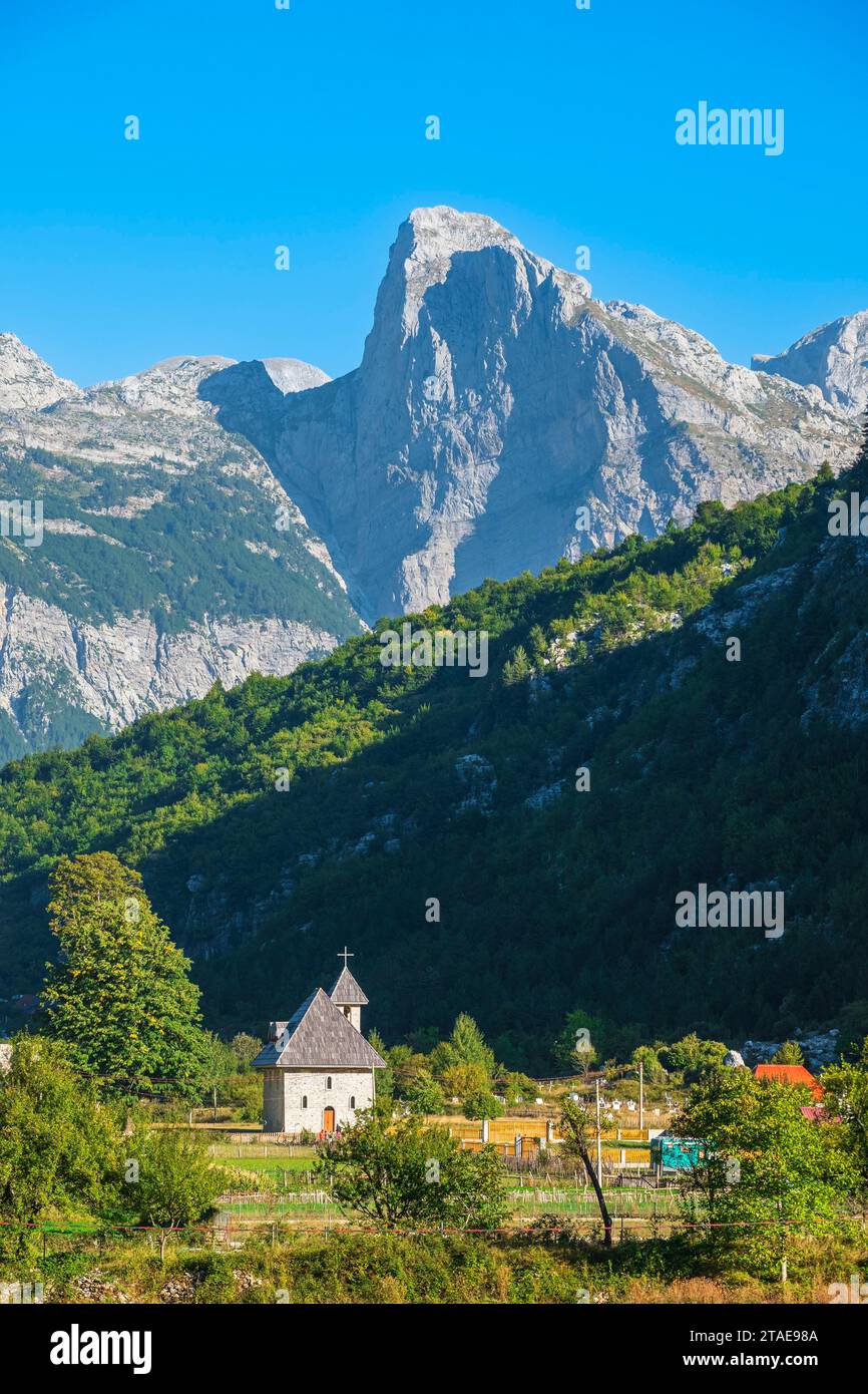 Albania, Shkoder province, Theth National Park in the heart of the ...