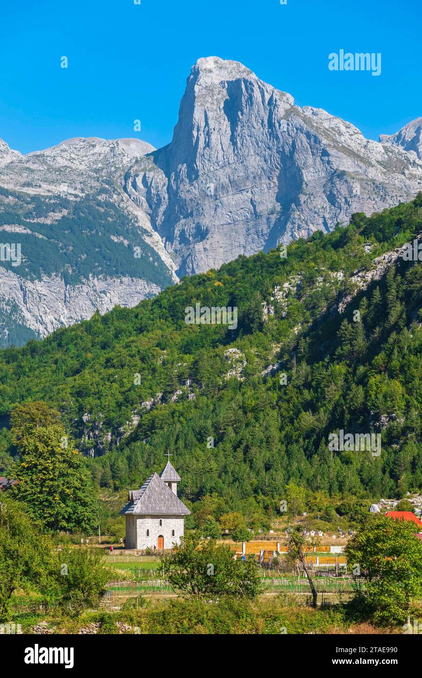 Albania, Shkoder province, Theth National Park in the heart of the ...