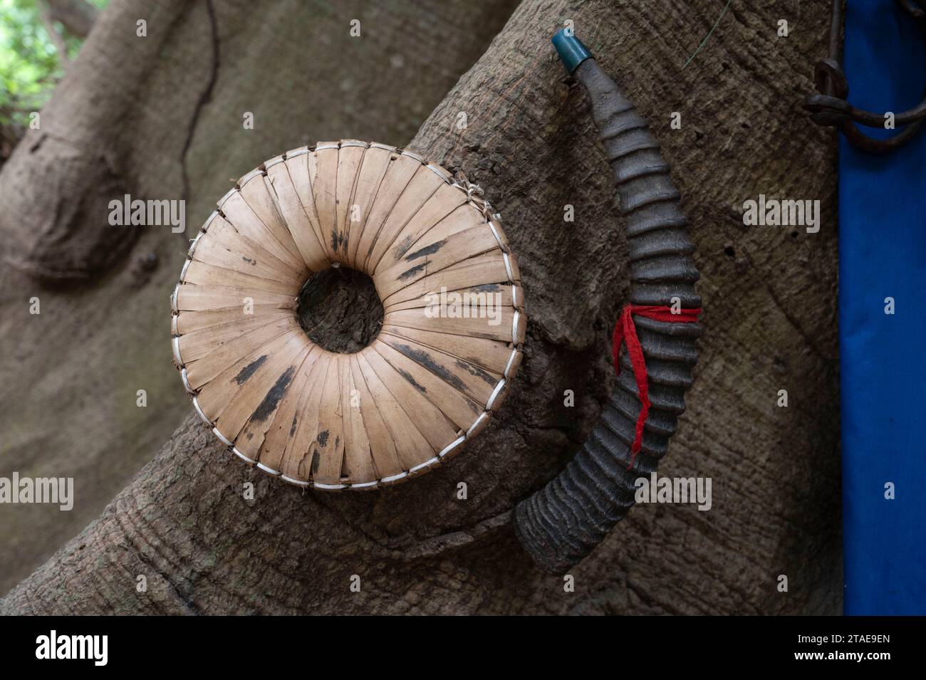 Senegal, Casamance, Boucotte, Diola museum, Diola craft Stock Photo - Alamy