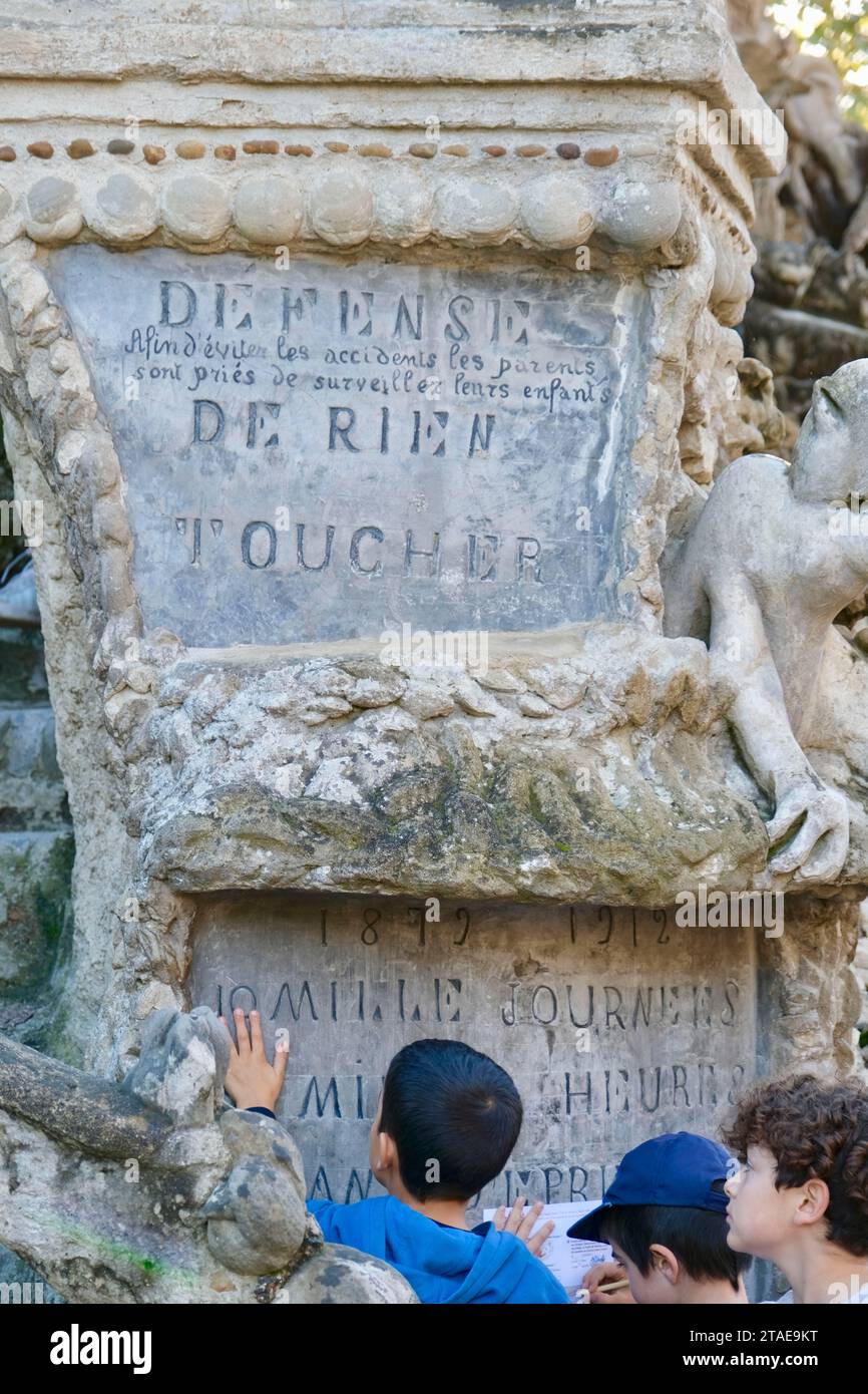 France, Drome, Hauterives, the Ideal Palace of Postman Cheval ...